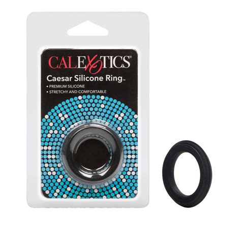Caesar Silicone Ring Black