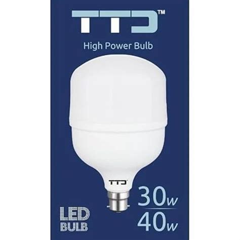 40 Watt Led Bulb Cool White At ₹ 255piece In Greater Noida Id