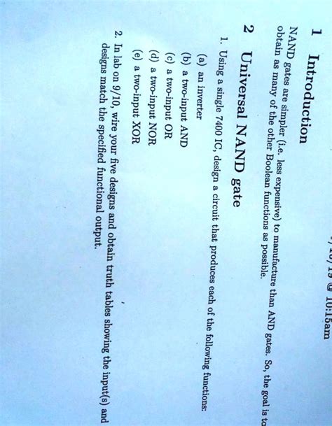 Solved E A Two Input Xor D A Two Input Nor C A Two Input Or B A Two Input And An