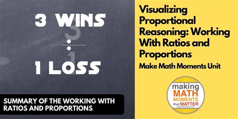 Visualizing Proportional Reasoning Ratios And Proportions
