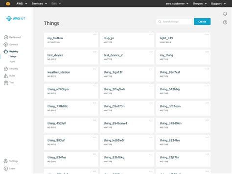 Improved Aws Iot Management Console The Internet Of Things On Aws Official Blog