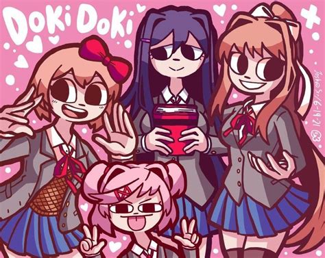Doki Doki🌸 Literature Club Drawing Anime Hands Anime