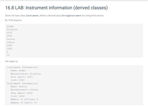 Solved In Python Class Instrument Def Initself