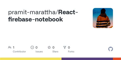 Github Pramit Maratthareact Firebase Notebook