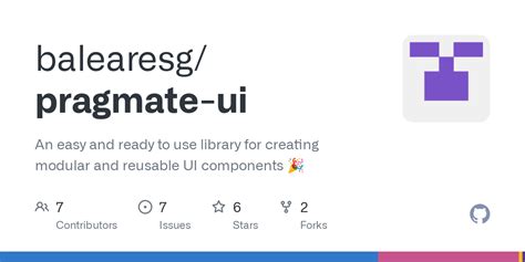 Github Balearesgpragmate Ui An Easy And Ready To Use Library For