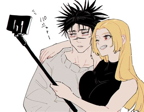 The Big Imageboard Tbib 1boy 1girl Arm Around Shoulder Black Hair