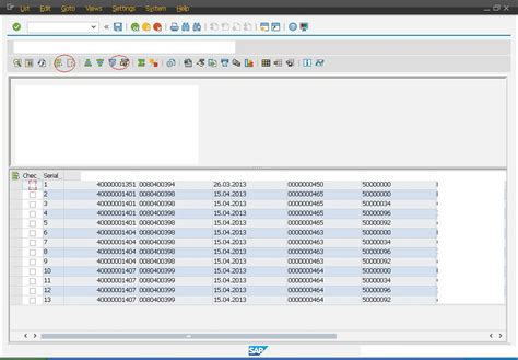 solved checkbox to select a bunch of records in alv grid sap