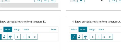 Solved For Each Resonance Structure Use Curved Arrows To
