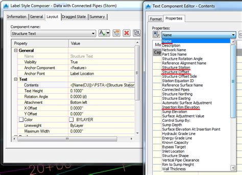customizing labels autodesk community