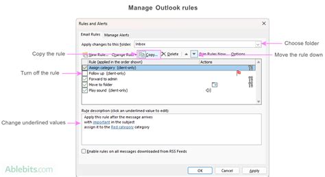 Outlook Rules With Examples How To Create Manage And Use
