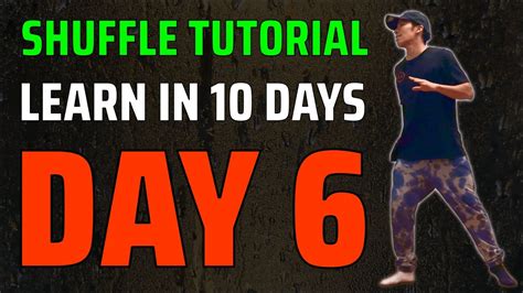 Day 6 Of 10 Shuffle Dance Tutorial For Beginners Running Man T Step