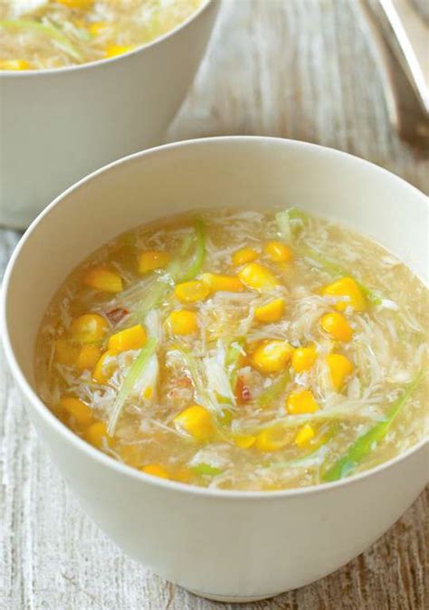 Crab And Sweetcorn Soup The Happy Foodie