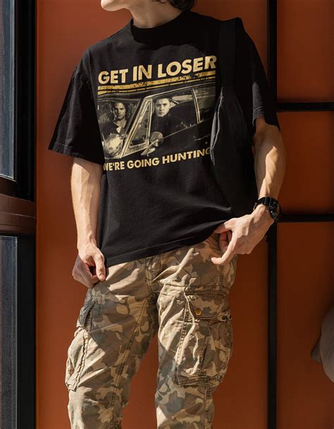 Get In Loser Were Going Hunting Vintage Unisex T Shirt Hoodie