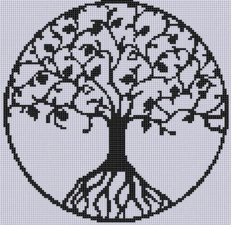 Tree Of Life Cross Stitch Pattern Etsy
