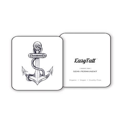 Anchored Semi Permanent Tattoo Easytatt™