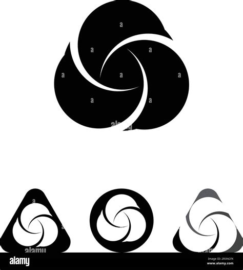 Technology Circle Logo And Symbols Vector Stock Vector Image And Art Alamy