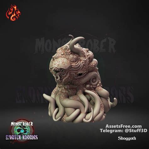 Shoggoth 3d Print Model Download Free