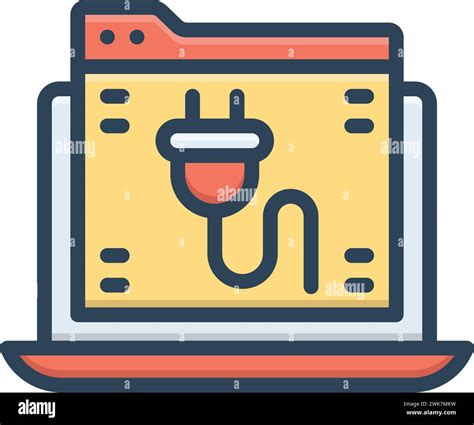 Plugin Vector Vectors Stock Vector Images Alamy