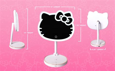 Hello Kitty Led Rechargeable Makeup Mirror • Impressions Vanity Co