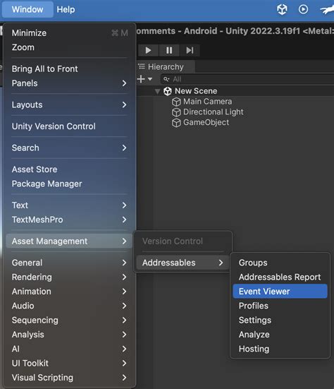 Unity Addressable System Operating Principle And Usage Sehyup