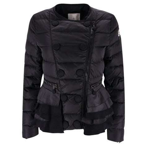 Moncler Peplum Detail Down Jacket For Sale At 1stdibs