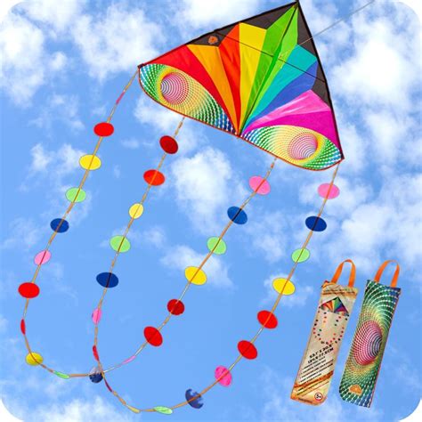 Carnival Delta Kite 53 1x30 5 Printing Carry Bag Easy To Fly Kites