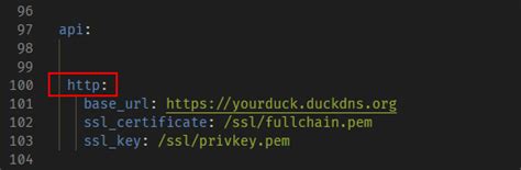 encryptions issues with duckdns in v 3 12 installation home