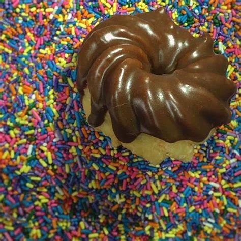 Chocolate Iced French Cruller From The Local Donut