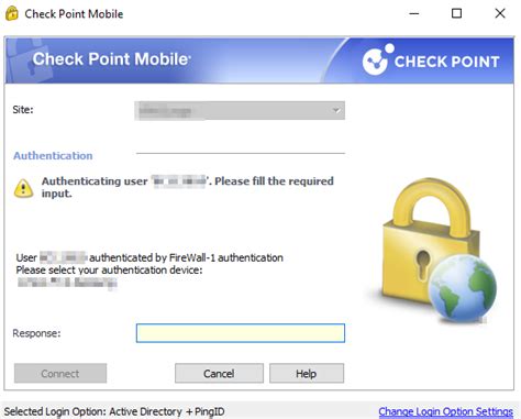 Check Point Mobile Firewall 1 Authentication Scr Check Point