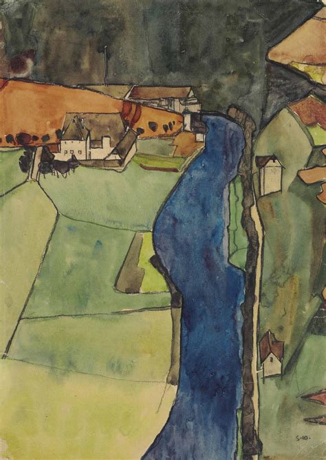 Egon Schiele Landscape
