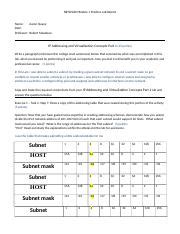 NETW260 Module 1 Report 1 2021 Docx NETW260 Module 1 Practice Lab Report Name Aaron Quaye
