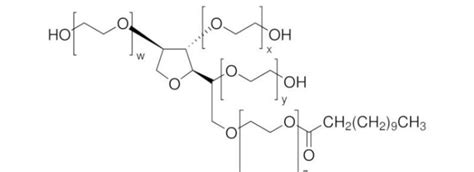 Chemical Structure Of Tween 20 Download Scientific Diagram