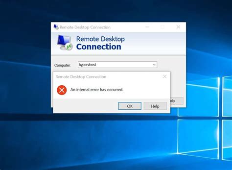 Remote Desktop Connection An Internal Error Itechguides