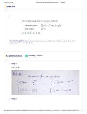 Answered Solve The Initial Value Problem For R Bartleby Pdf