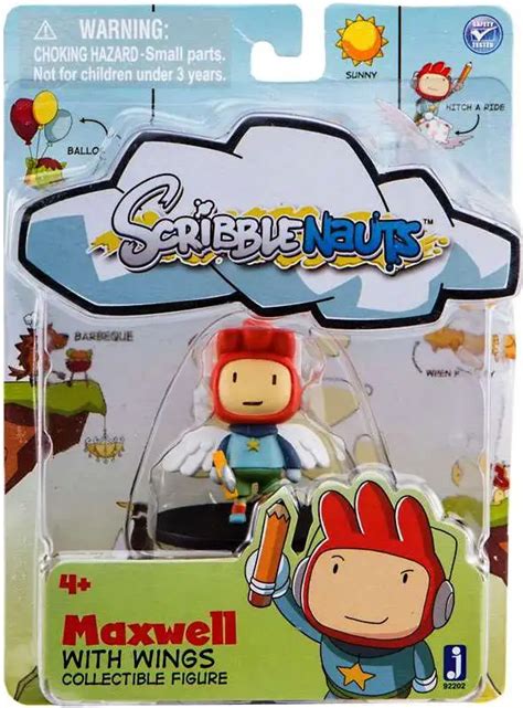 Scribblenauts Maxwell 2 Mini Figure With Wings Jazwares Toywiz