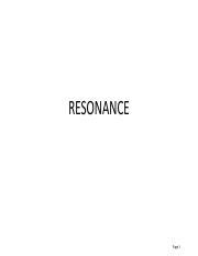 Understanding Resonance Exploring The Phenomena In Mechanical Course Hero