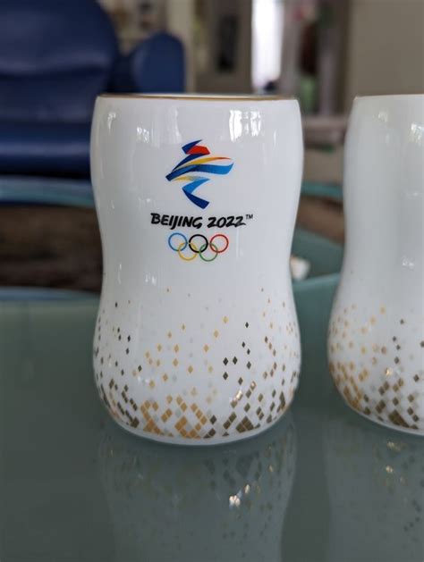 Rare Beijing 2022 Olympics Mug Set Of 2 Neu Gemäss Beschreibung In
