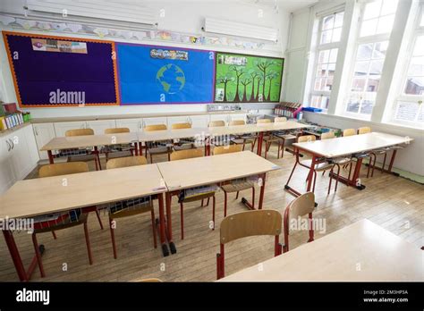Undated File Photo Of An Empty Classroom As One Hundred More Schools Undated File Photo Of An Empty Classroom As One Hundred More Schools