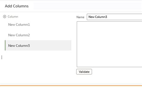 multiple transformation in one step in data flows — oracle analytics