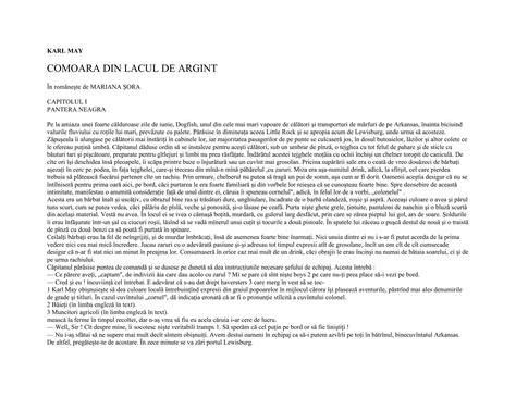 Karl May Comoara Din Lacul De Argint Pdf