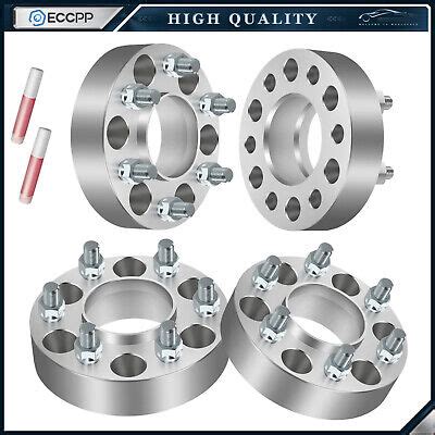4 Pcs 15 6x5 Hub Centric Wheel Spacers 12x15 For 2002 2009 Chevy