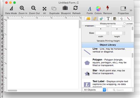 Creating A New Form Object
