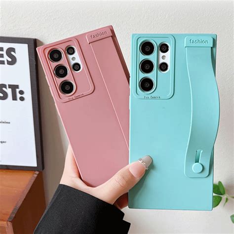 아이폰 갤럭시 파스텔 색감 젤리 스트랩 밴드 톡 휴대폰 핸드폰 케이스 에이블리