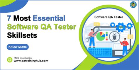 7 Most Essential Software Qa Tester Skillsets Qa Training Hub
