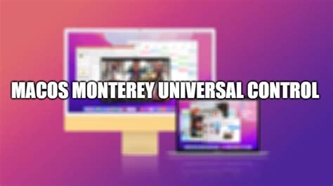 Macos Monterey Universal Control