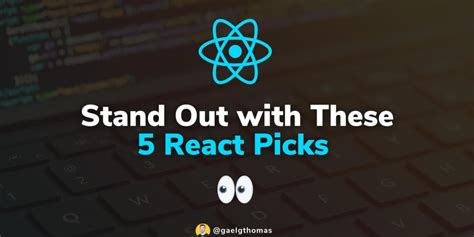 5 Not So Typical React Libraries For An Outstanding Project R Devto