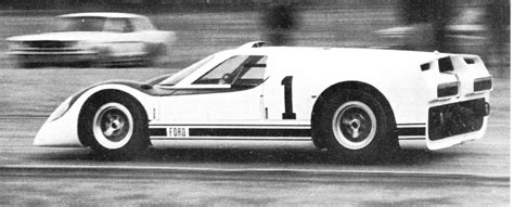1966 Ford Gtp J Car On Ford Test Track