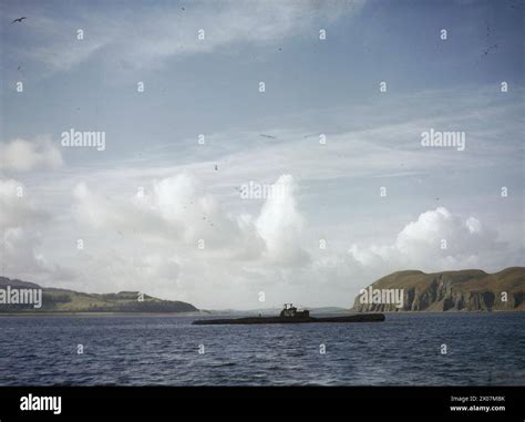 Hm Submarine Tribune July 1943 Hms Tribune In Scottish Waters