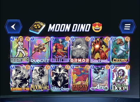 Hit Infinite With Moon Girl And Devil Dino Rmarvelsnap