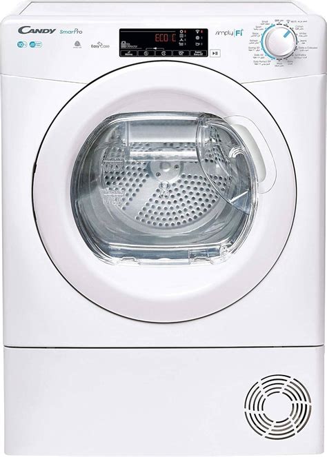 Candy Smartpro 10kg Condensor Dryer Clothes Dryer White Wifi Bt Csoc10te 19 Buy Best